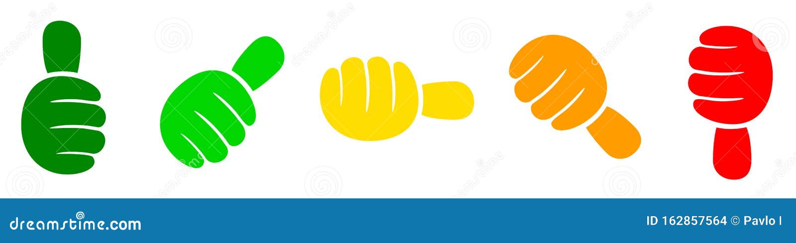 Thumbs Up Signs Vector Illustration | CartoonDealer.com #80682774