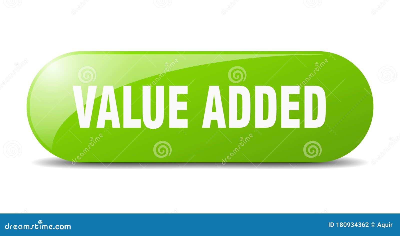 Value Added Button. Value Added Sign. Key. Push Button Stock Vector ...