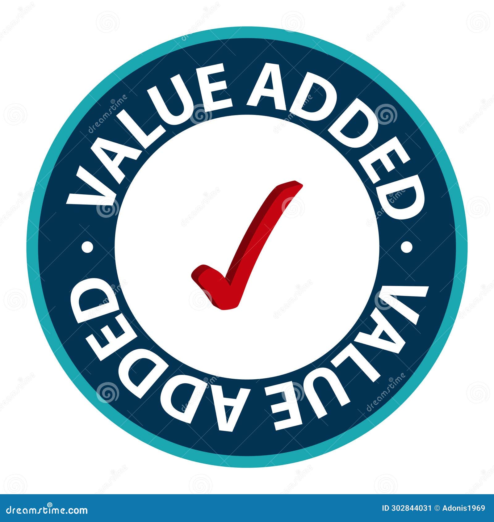 VAS - Value Added Services Blue Grey Squares Vertical Royalty-Free ...