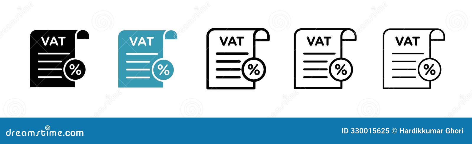 Vat, Value Added Tax Landing Page Template Set. Male Female Characters ...