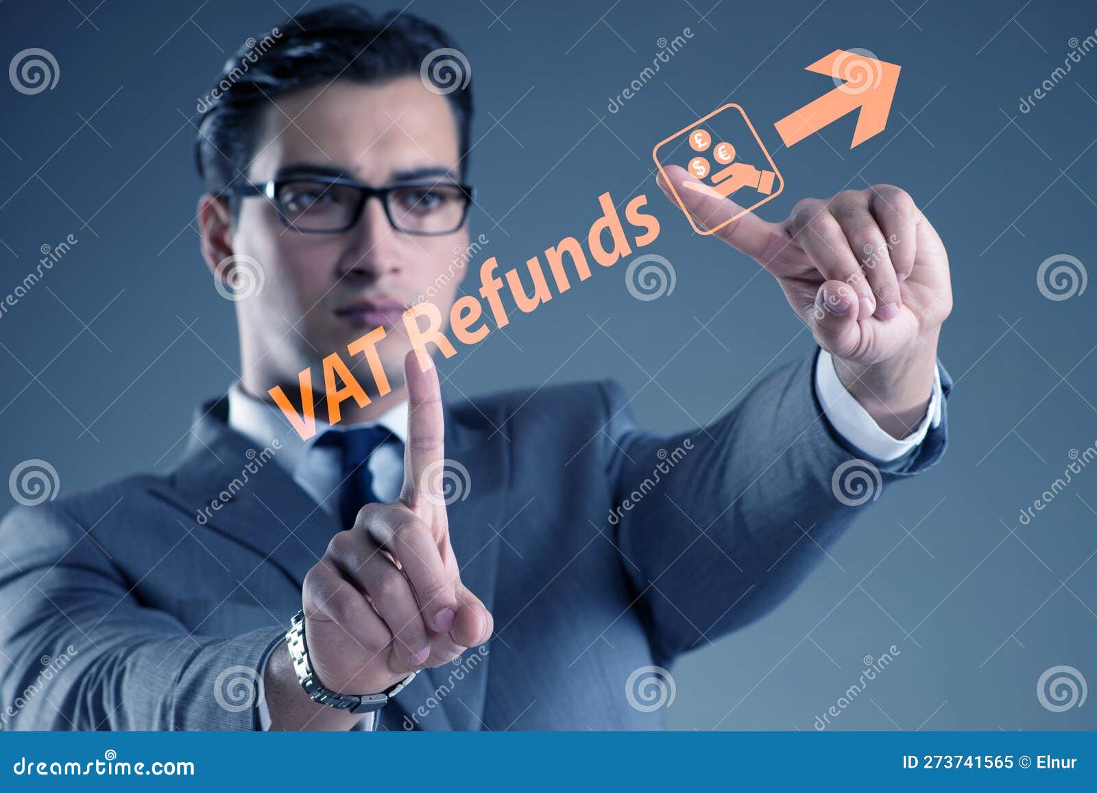 Value Added Tax VAT Return Concept Stock Image - Image of currency ...