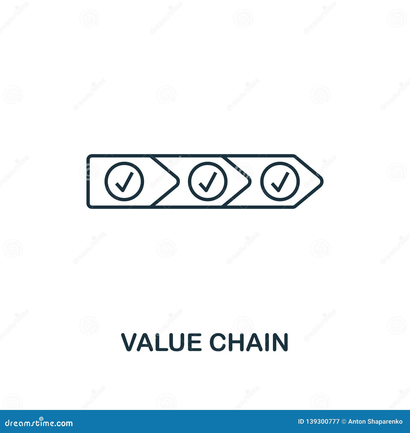 Value Chain Icon. Thin Line Style Industry 4.0 Icons Collection. UI and ... Value Chain Icon. Thin Line Style Industry 4.0 Icons Collection. UI and ...