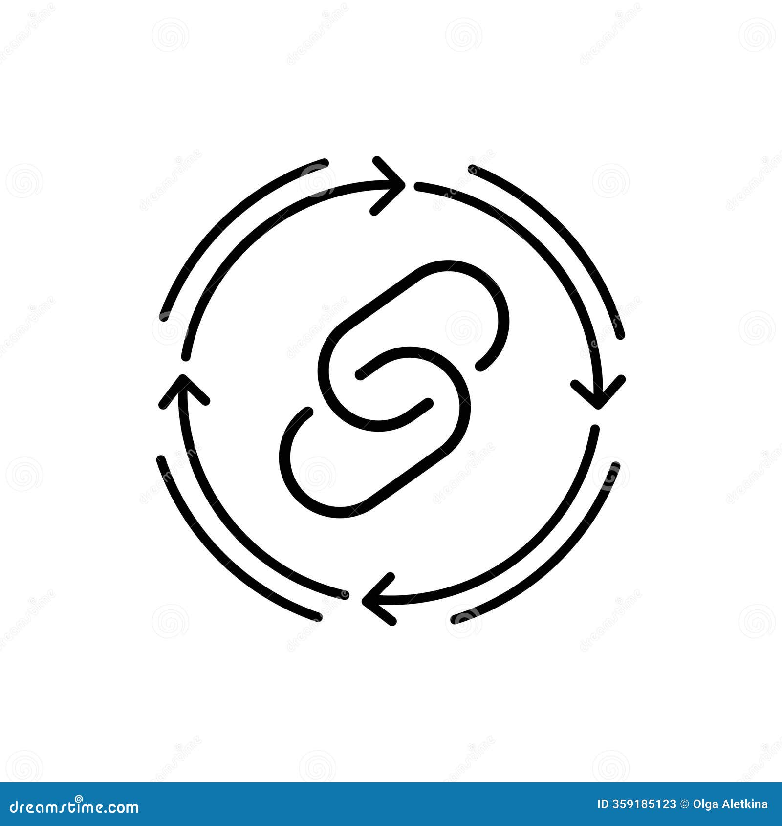 Value Chain Vector Solid Icon Style Illustration. EPS 10 File Stock ...