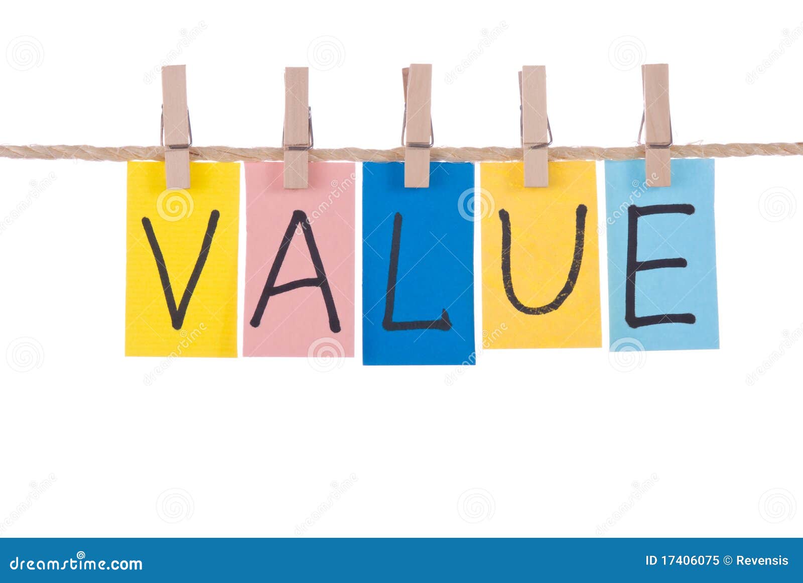 Value, Colorful words stock image. Image of commercial - 17406075