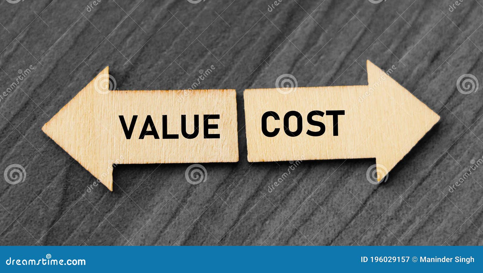 Value and cost. stock image. Image of setback, directions - 196029157
