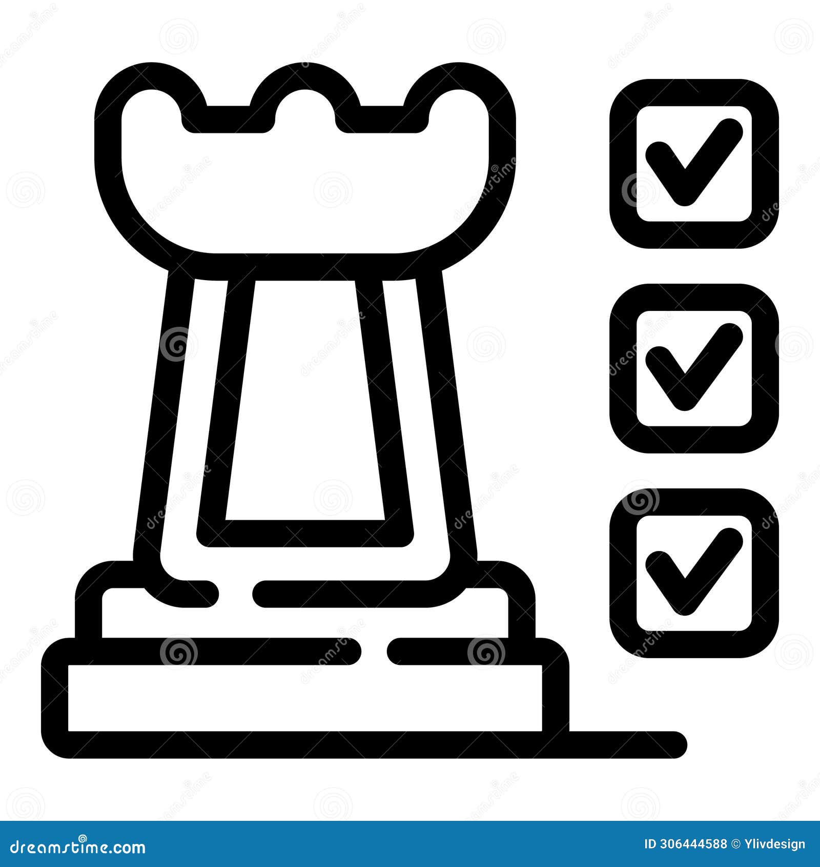 Principle And Philosophy Line Icons Collection. Ethics, Virtue ...