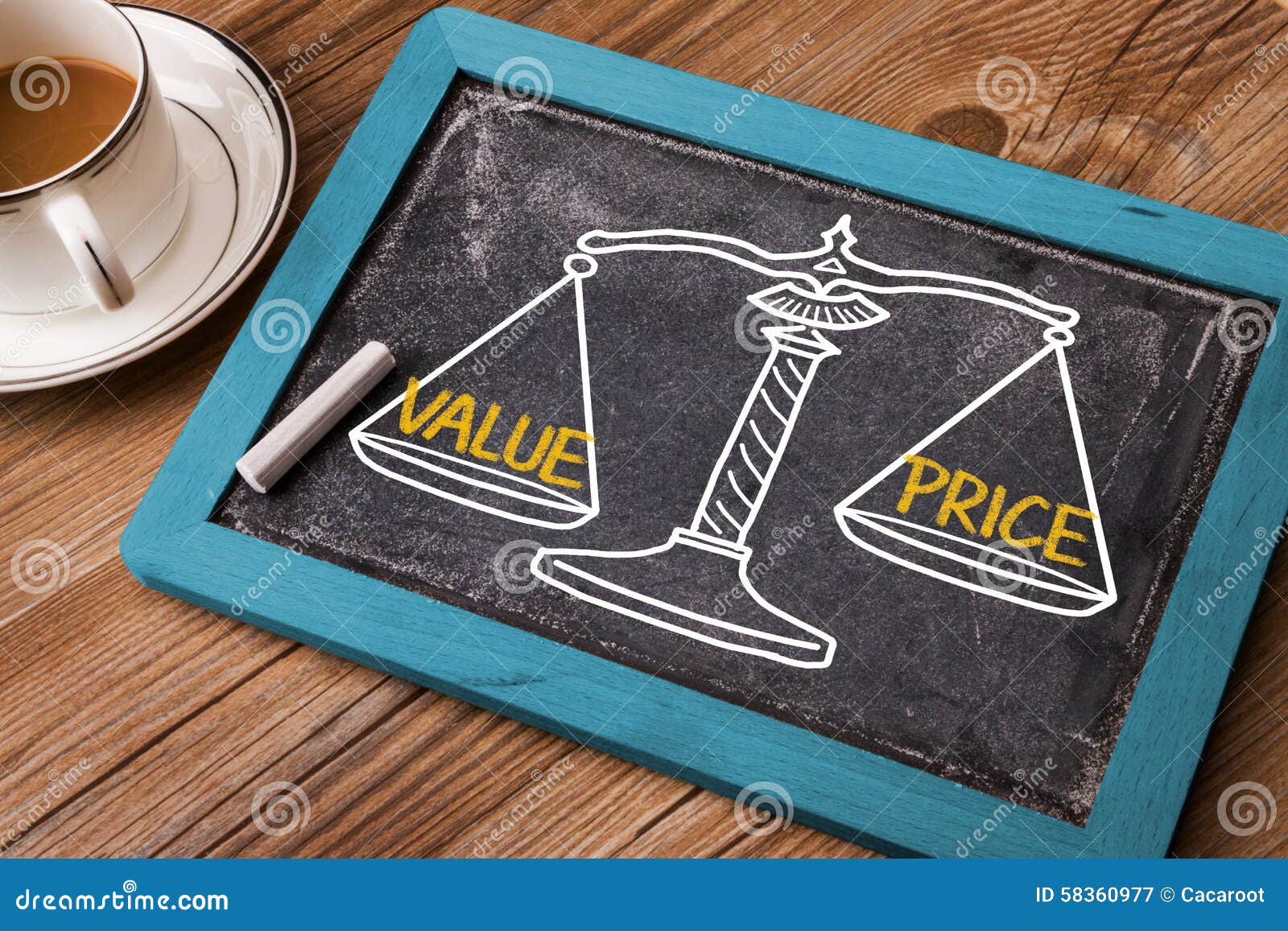 Value price concept stock image. Image of measure, finance - 58360977