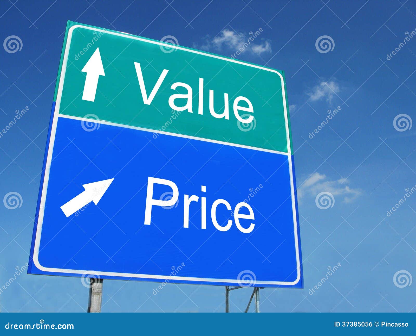 Value-Price road sign stock photo. Image of board, copy - 37385056
