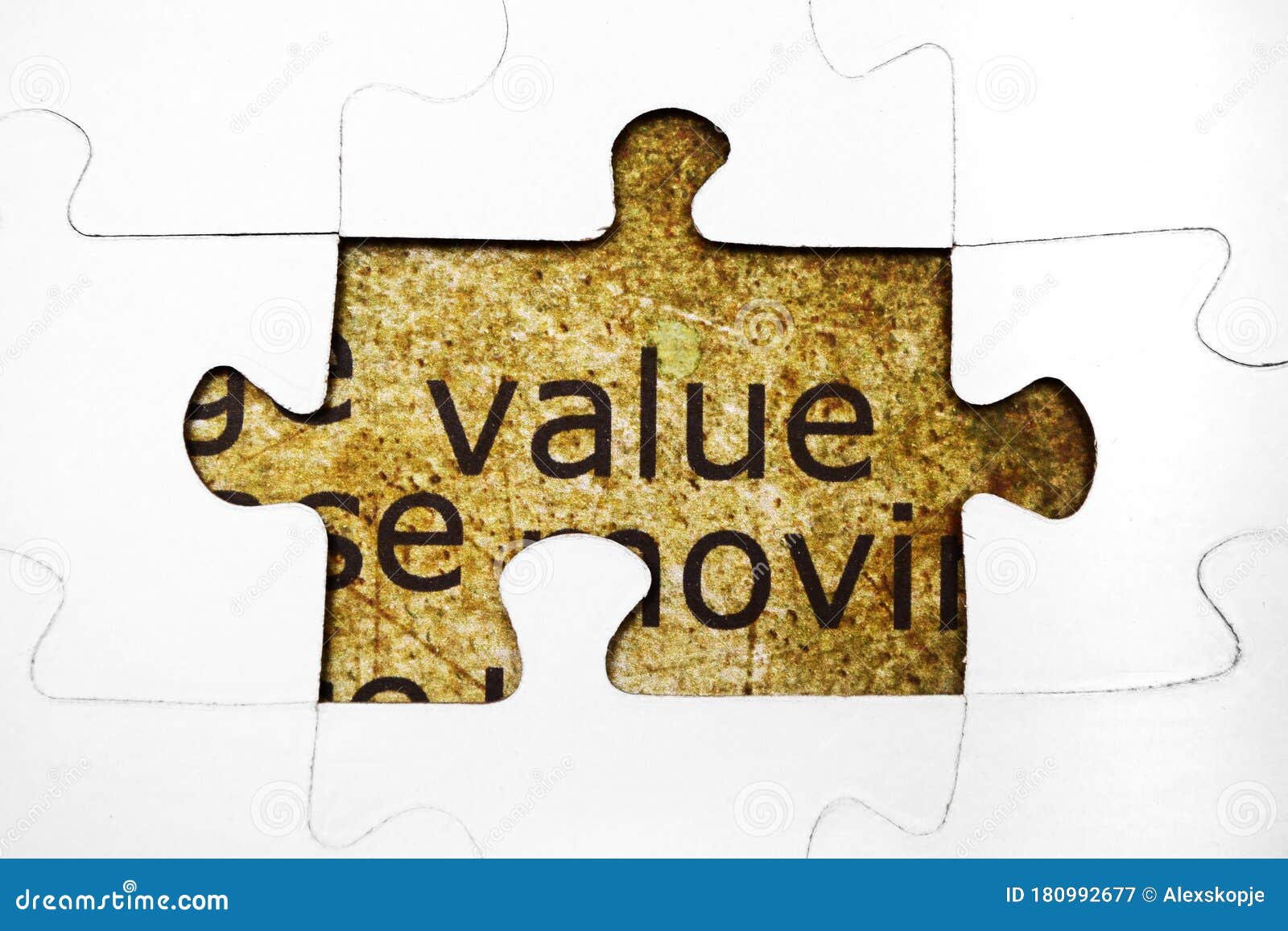 Value puzzle concept stock image. Image of value, group - 180992677