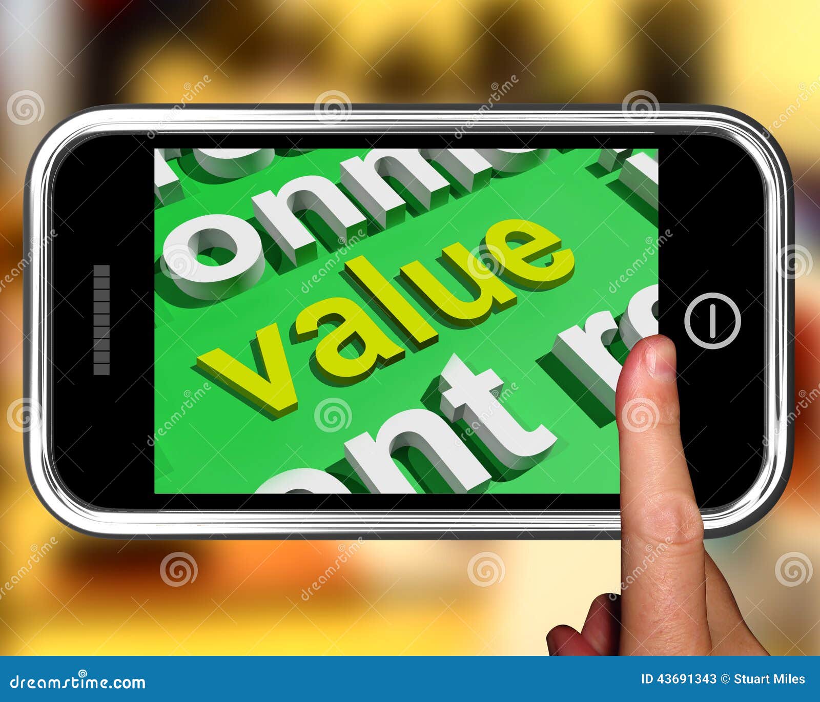 Value In Word Cloud Shows Worth Importance Or Significance Royalty-Free ...