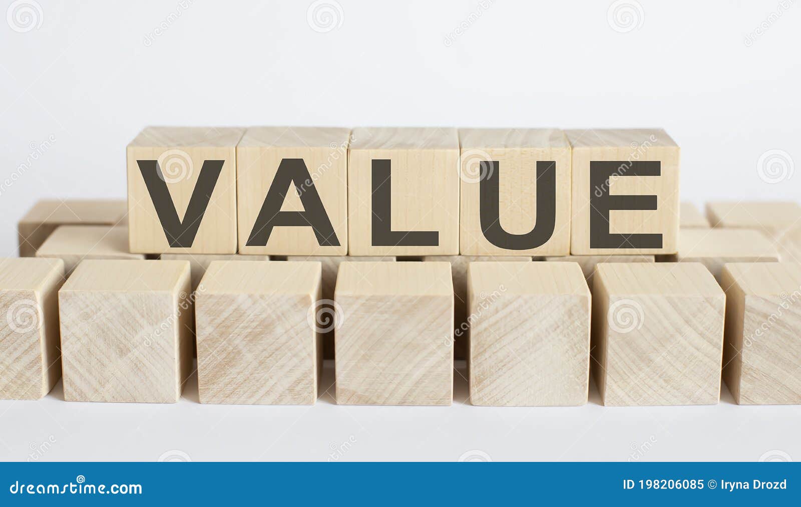VALUE Word from Wooden Blocks on the Desk, Search Engine Optimization ...