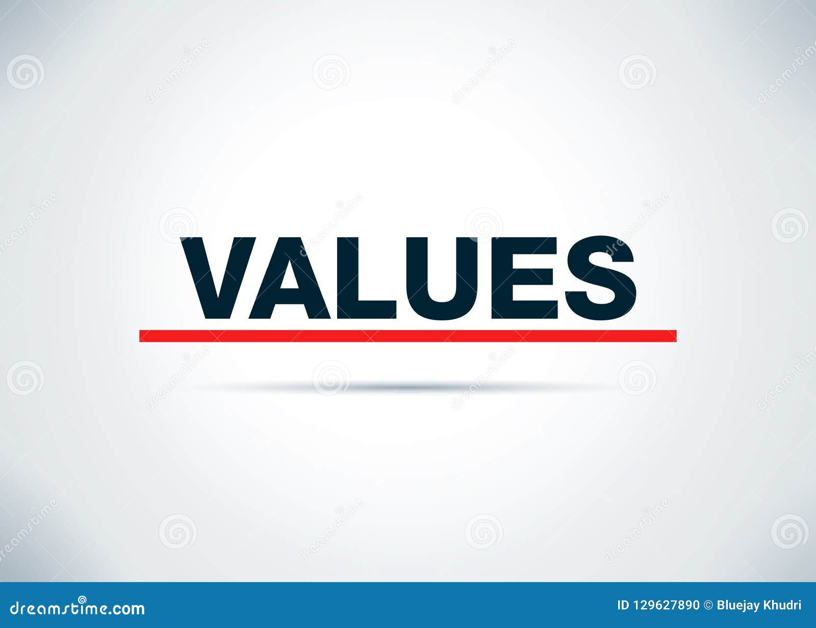 Values Abstract Flat Background Design Illustration Stock Illustration ...