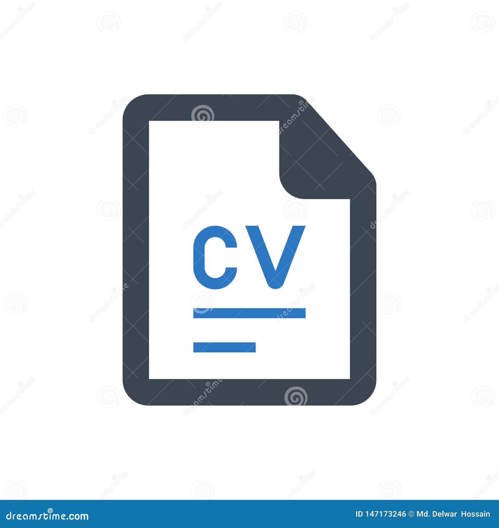 Curriculum Icon Action Plan Schedule Flat Vector | CartoonDealer.com ...