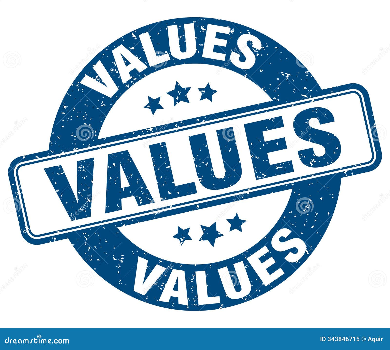 Values Stamp. Values Label. Round Grunge Sign Stock Vector ...