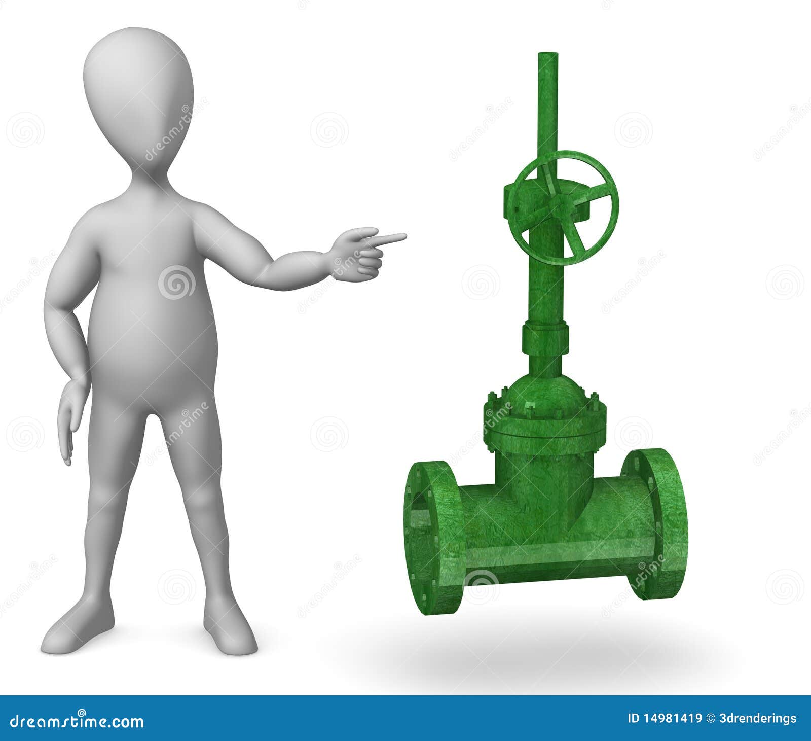 Valve stock illustration. Illustration of industrial - 14981419
