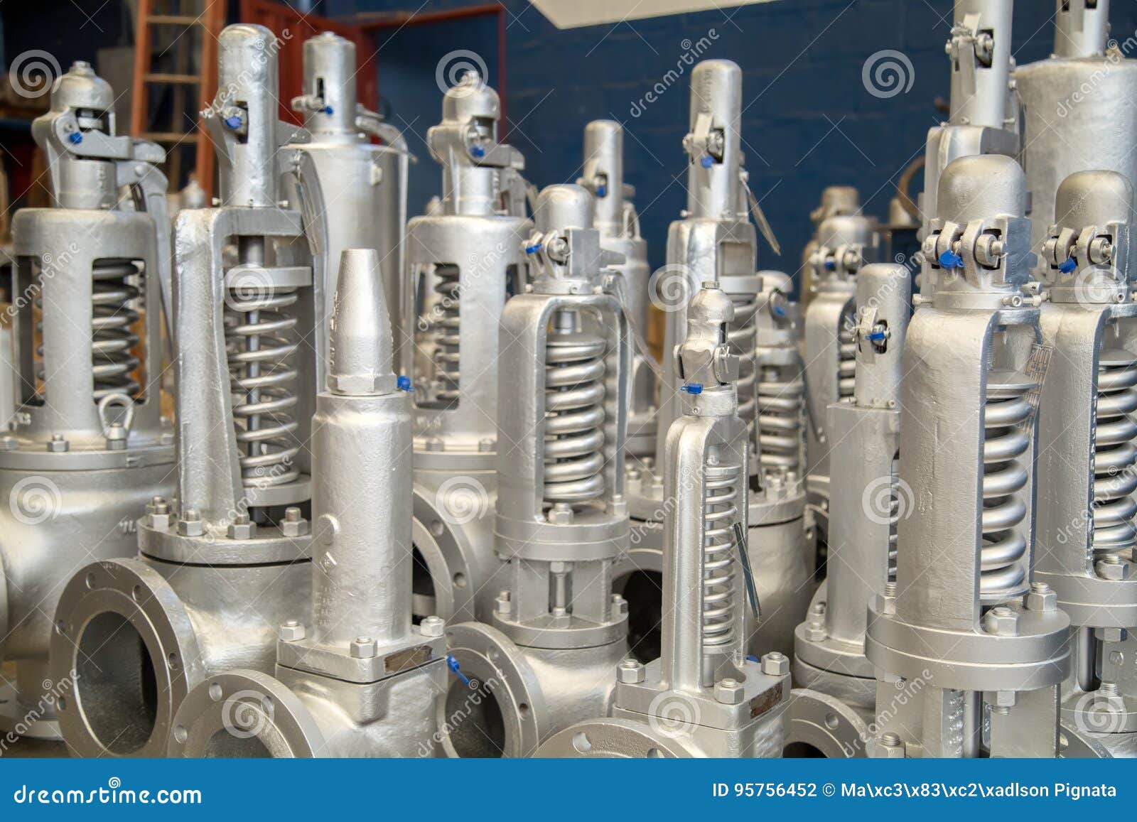 Valve industry control stock photo. Image of bolt, petroleum - 95756452