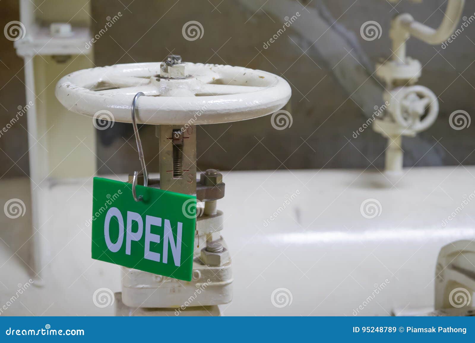 Valve stock image. Image of plumber, gray, pipeline, reliable - 95248789