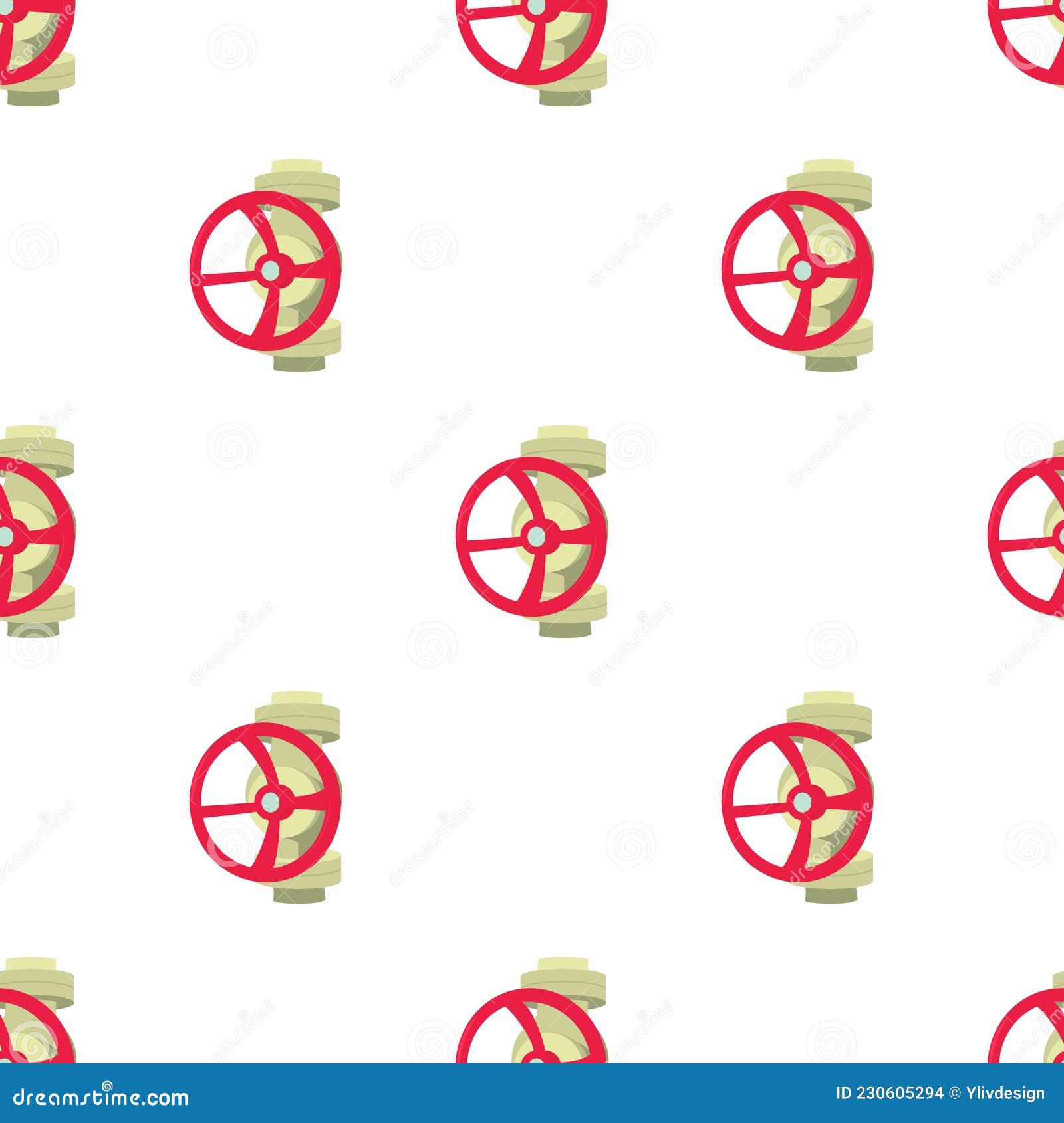 Valve Pattern Seamless Vector Stock Vector - Illustration of fuel, pump ...