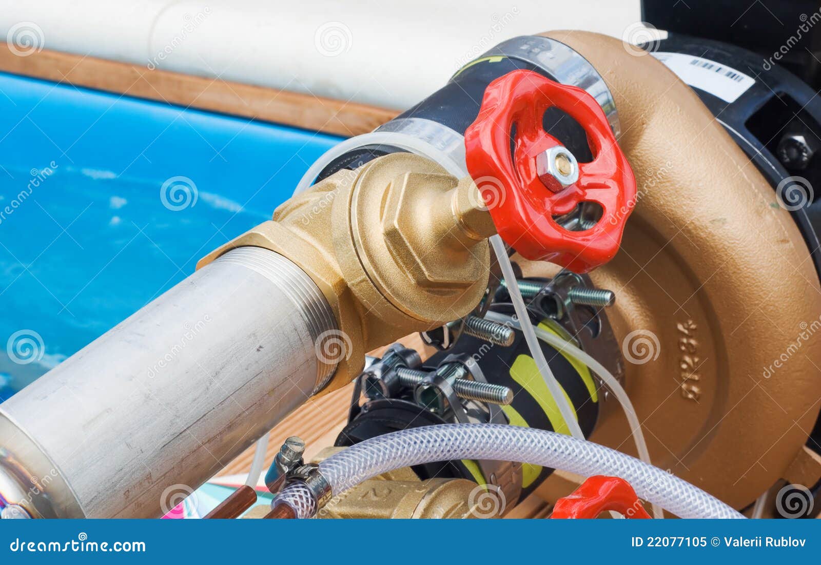 Valve and taps stock image. Image of pressure, pipes - 22077105