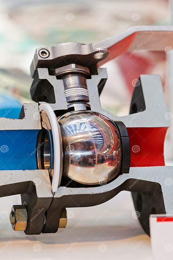 Valves for flow control stock photo. Image of precisely - 75284962