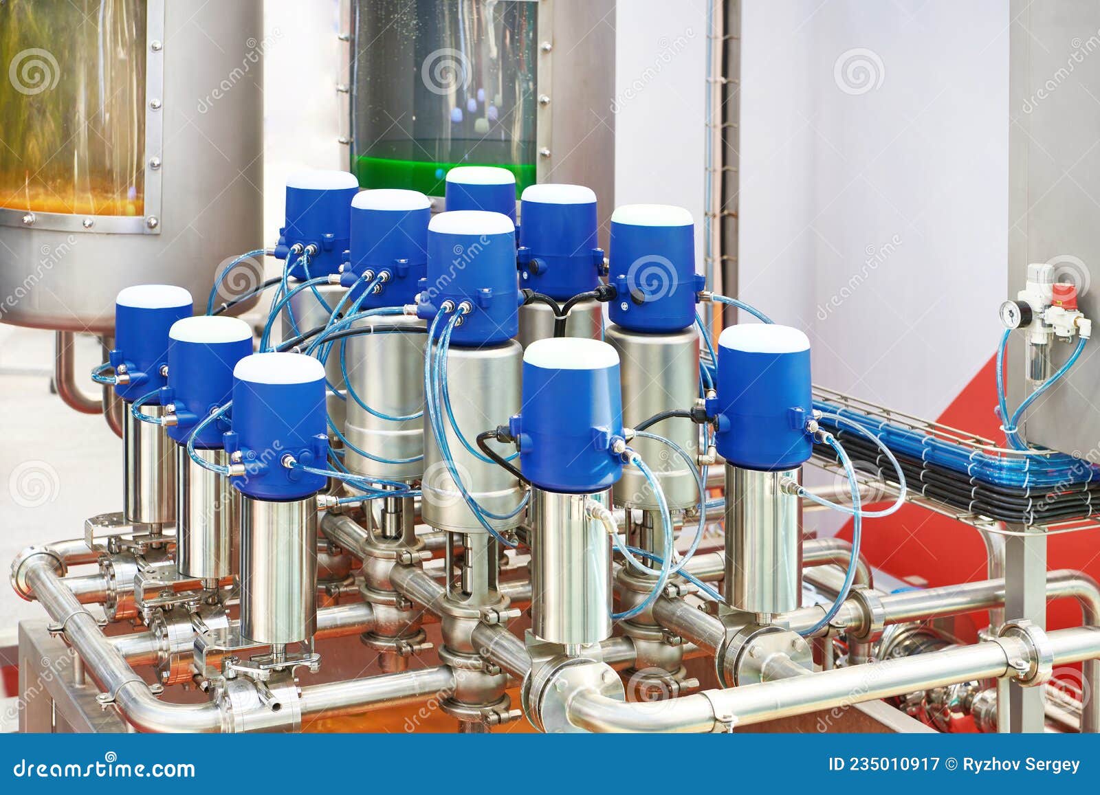 Valves for the Food Industry Stock Image - Image of power, clean: 235010917