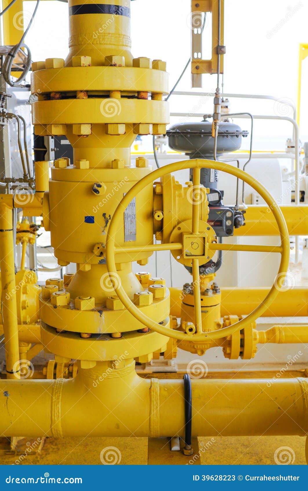 Valves Manual in the Process Production Process Used Manual Valve To ...