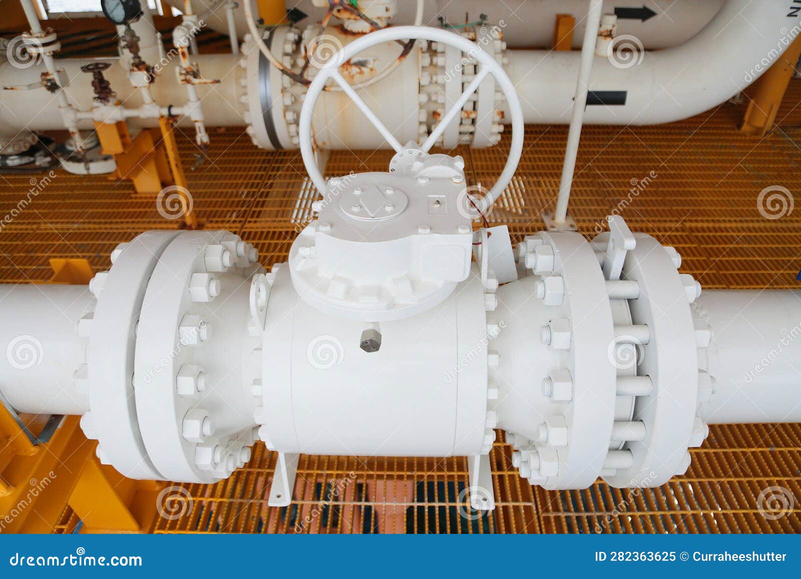 Valves Manual in the Production Process. Production Process Used Manual ...