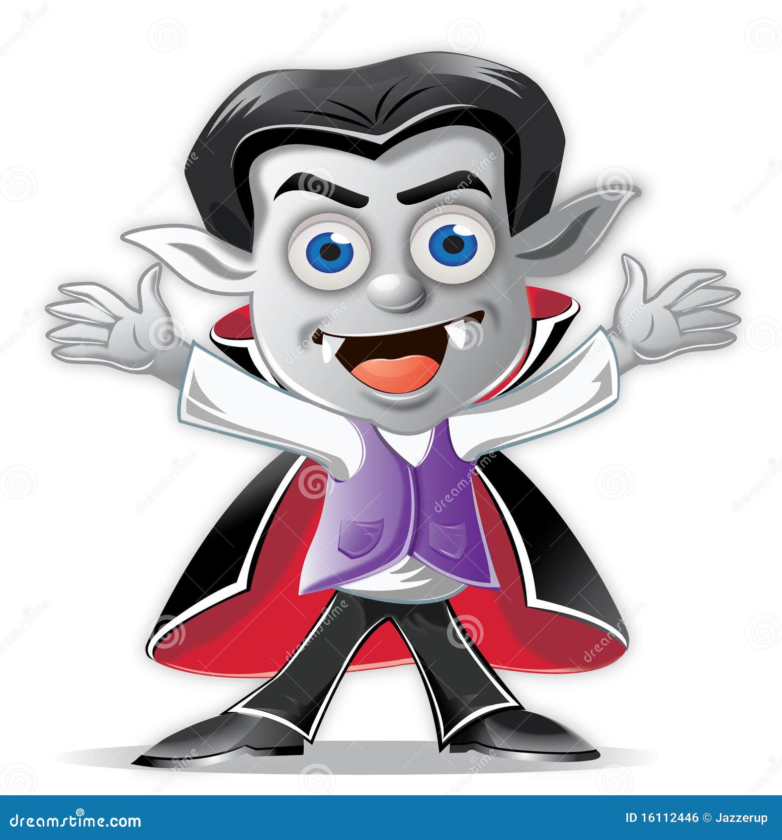 Vampir stock abbildung. Illustration von gespenstisch - 16112446