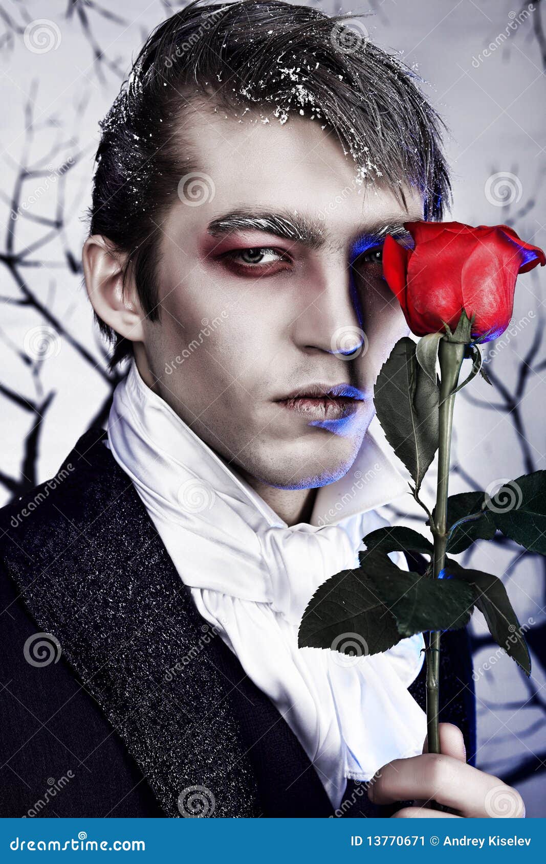 Vampire stock image. Image of cosplay, gloomy, black - 13770671
