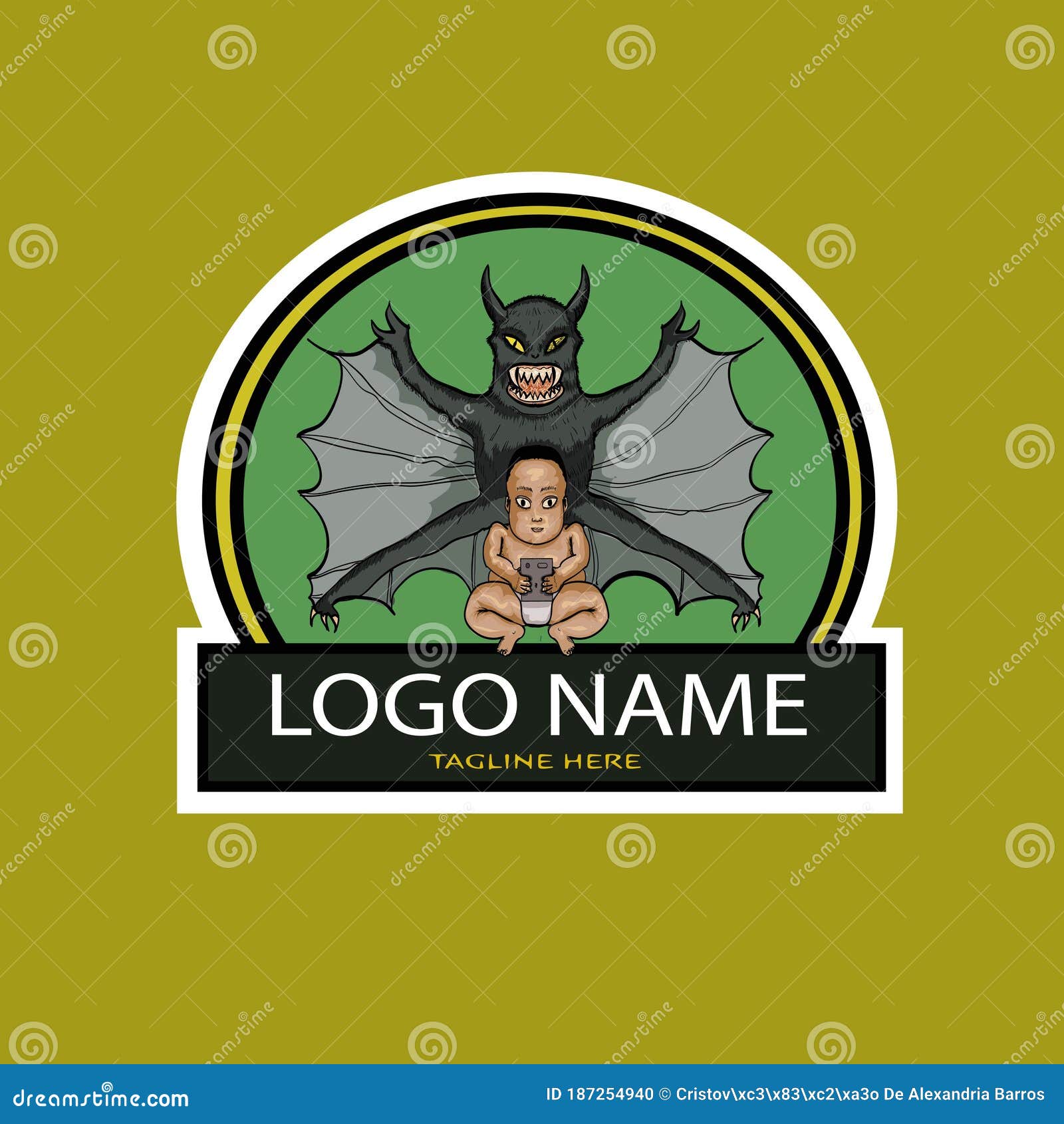 Vampire With Hand Out In Defensive Pose. 3d Illustration Isolated On ...