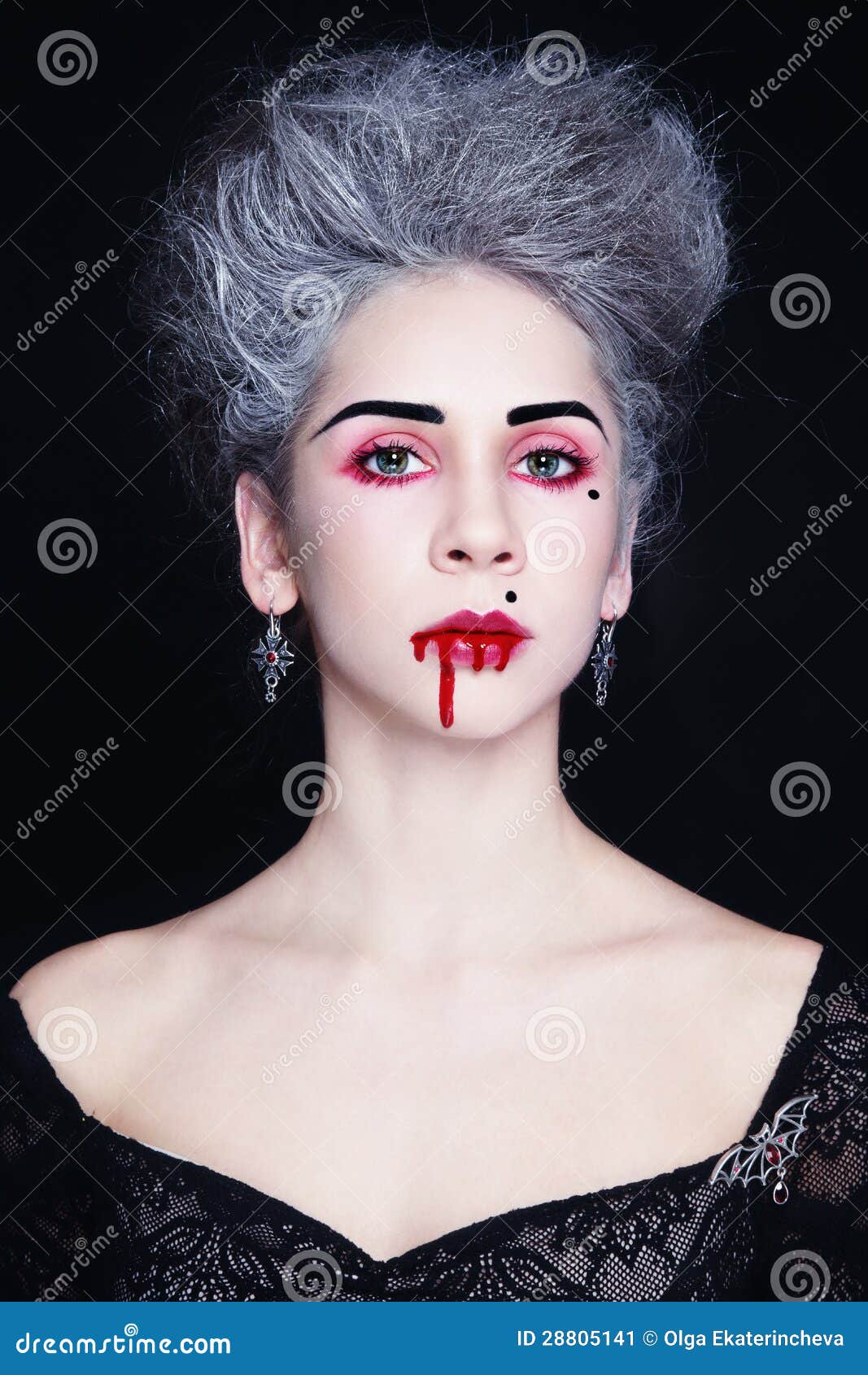 Vampire stock image. Image of horror, marquise, macabre - 28805141