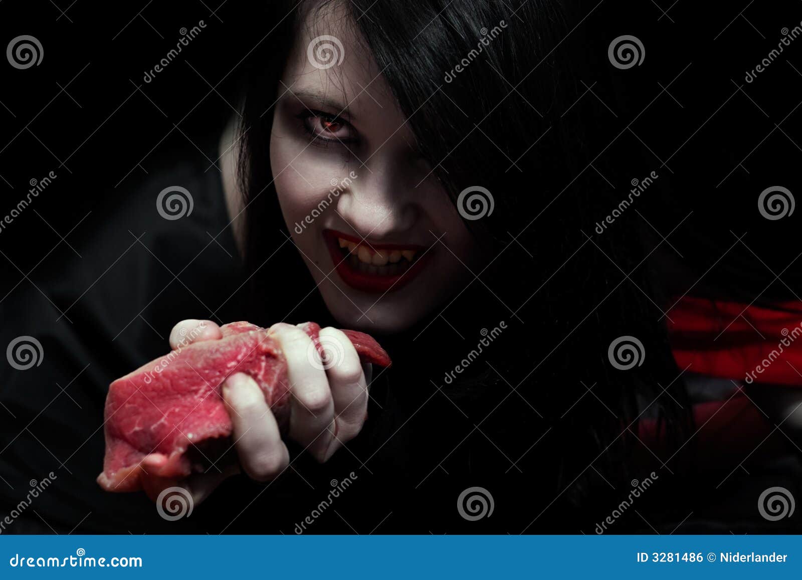 Vampire stock photo. Image of goth, halloween, dark, blood - 3281486