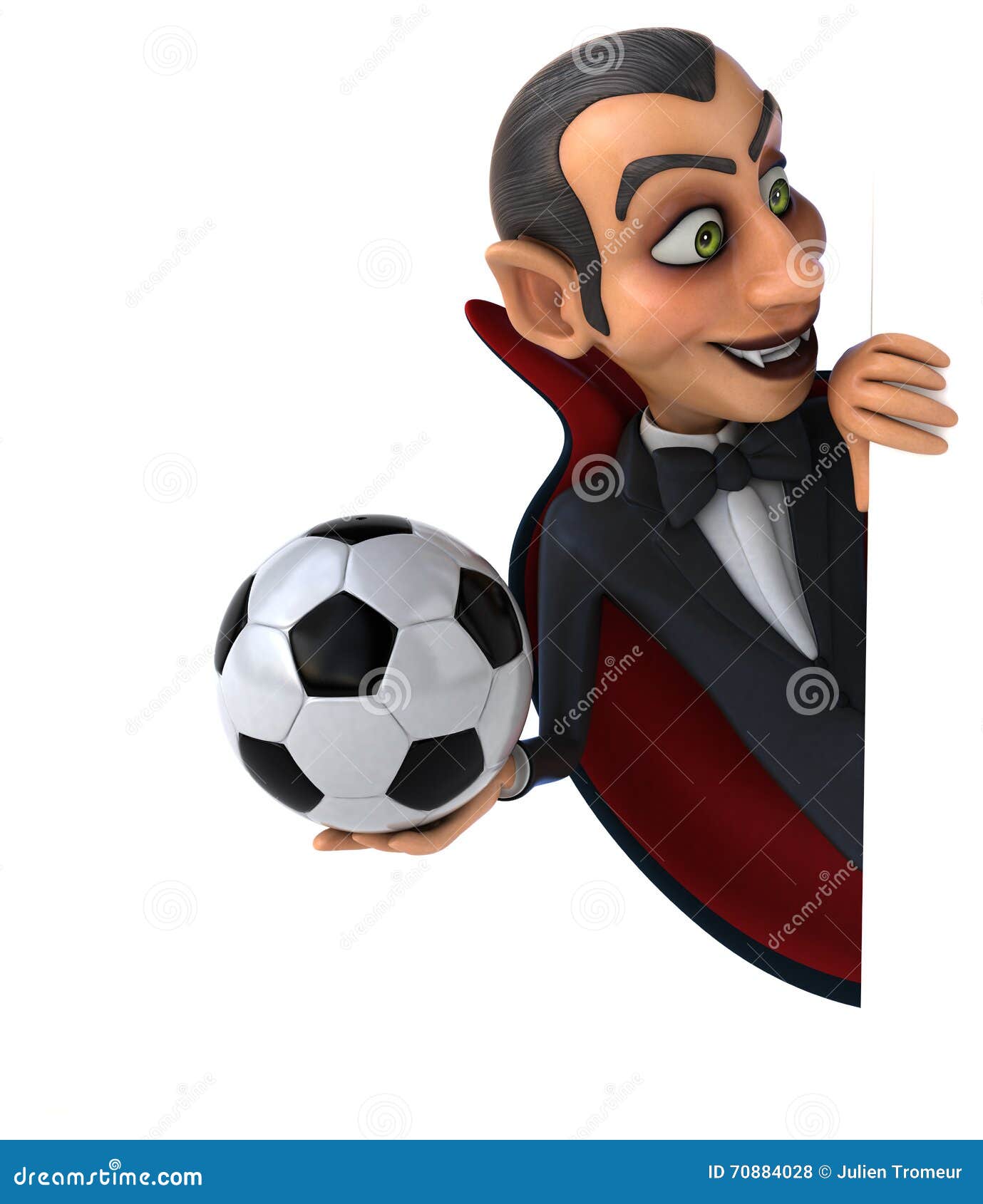 Vampire stock illustration. Illustration of football - 70884028