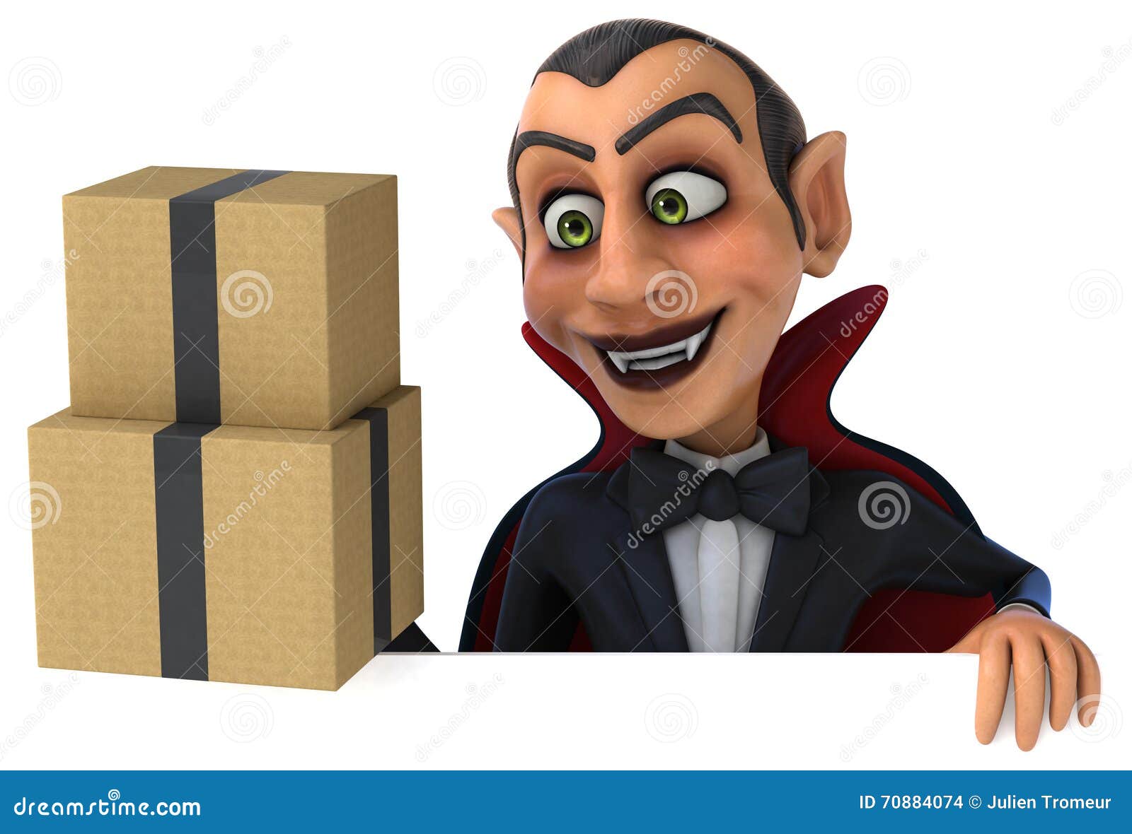 Vampire stock illustration. Illustration of dead, fantasy - 70884074