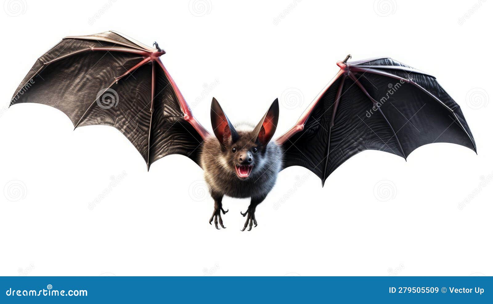 Vampire Bat Isolated on White Background. Generative AI Stock ...