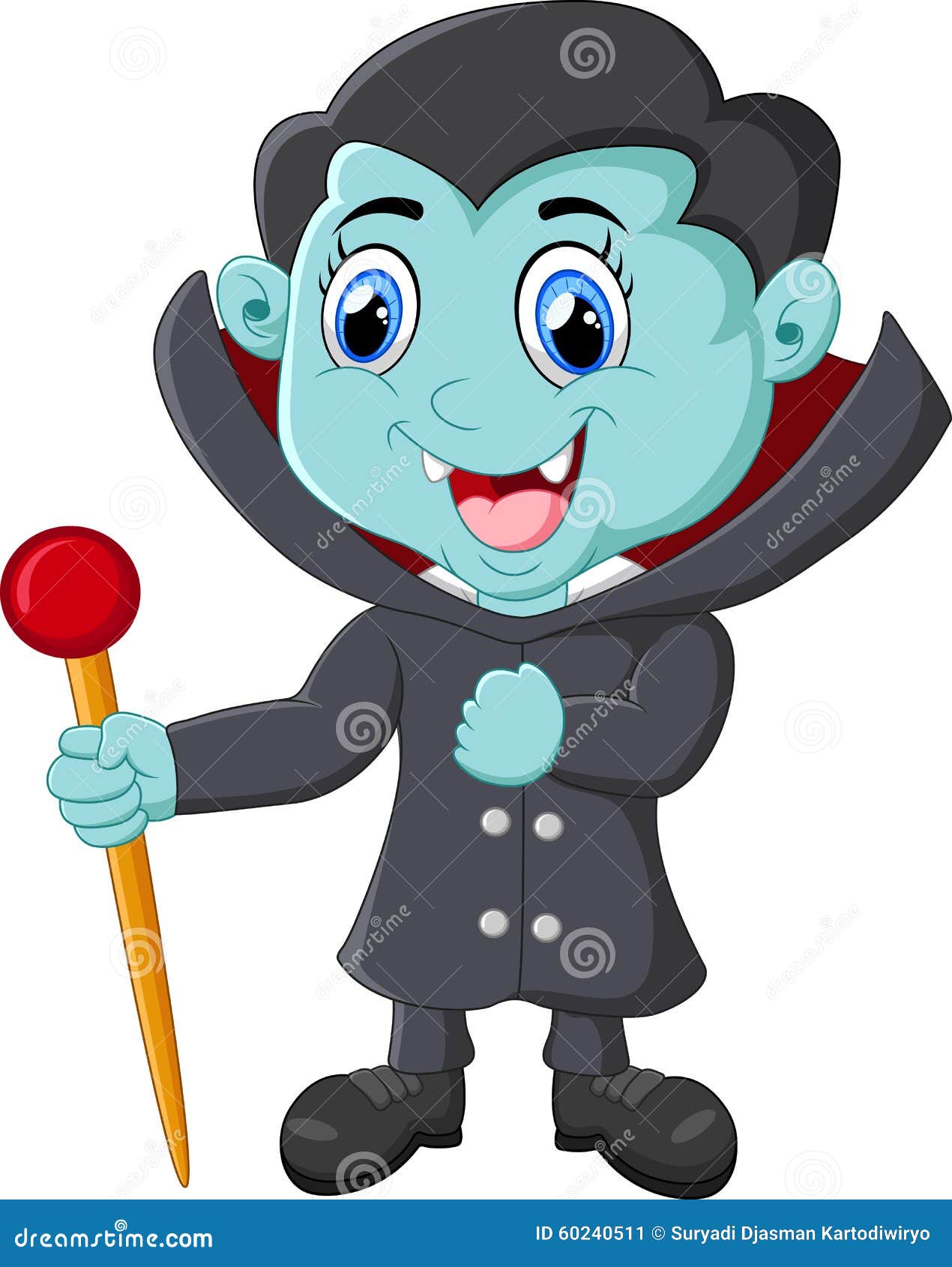 Vampire cartoon stock illustration. Illustration of gothic - 60240511