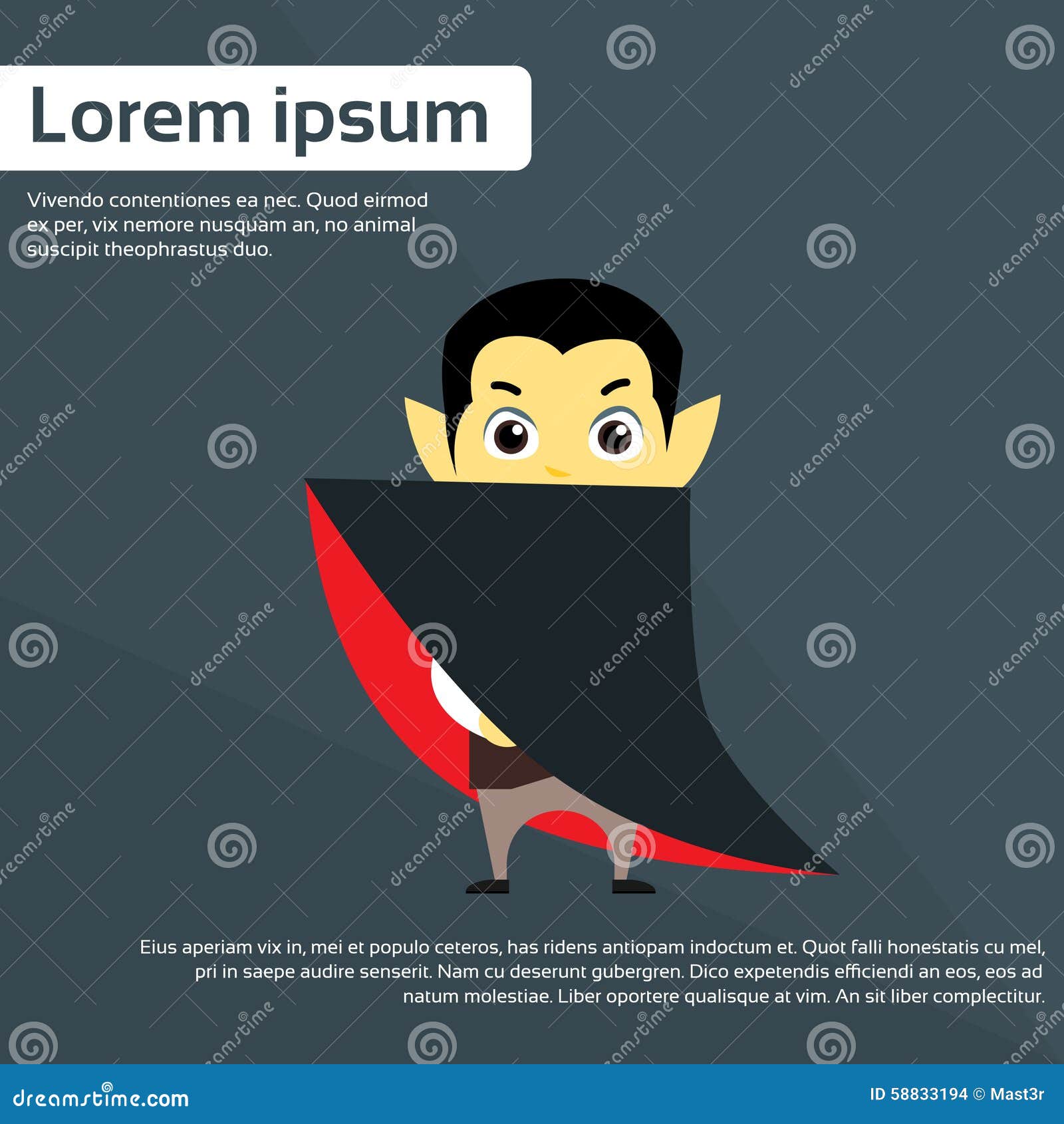 3D Vampire Cartoon Illustration Showing Creepy Hopping Poses Stock ...