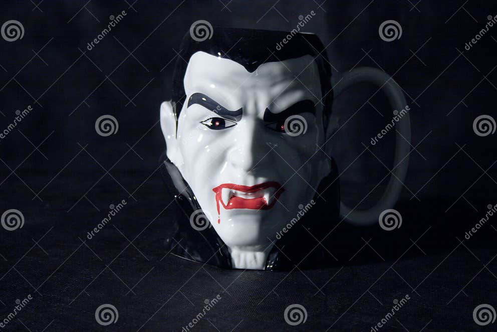 Vampire Coffee Mug stock photo. Image of coffee, blood - 1153280