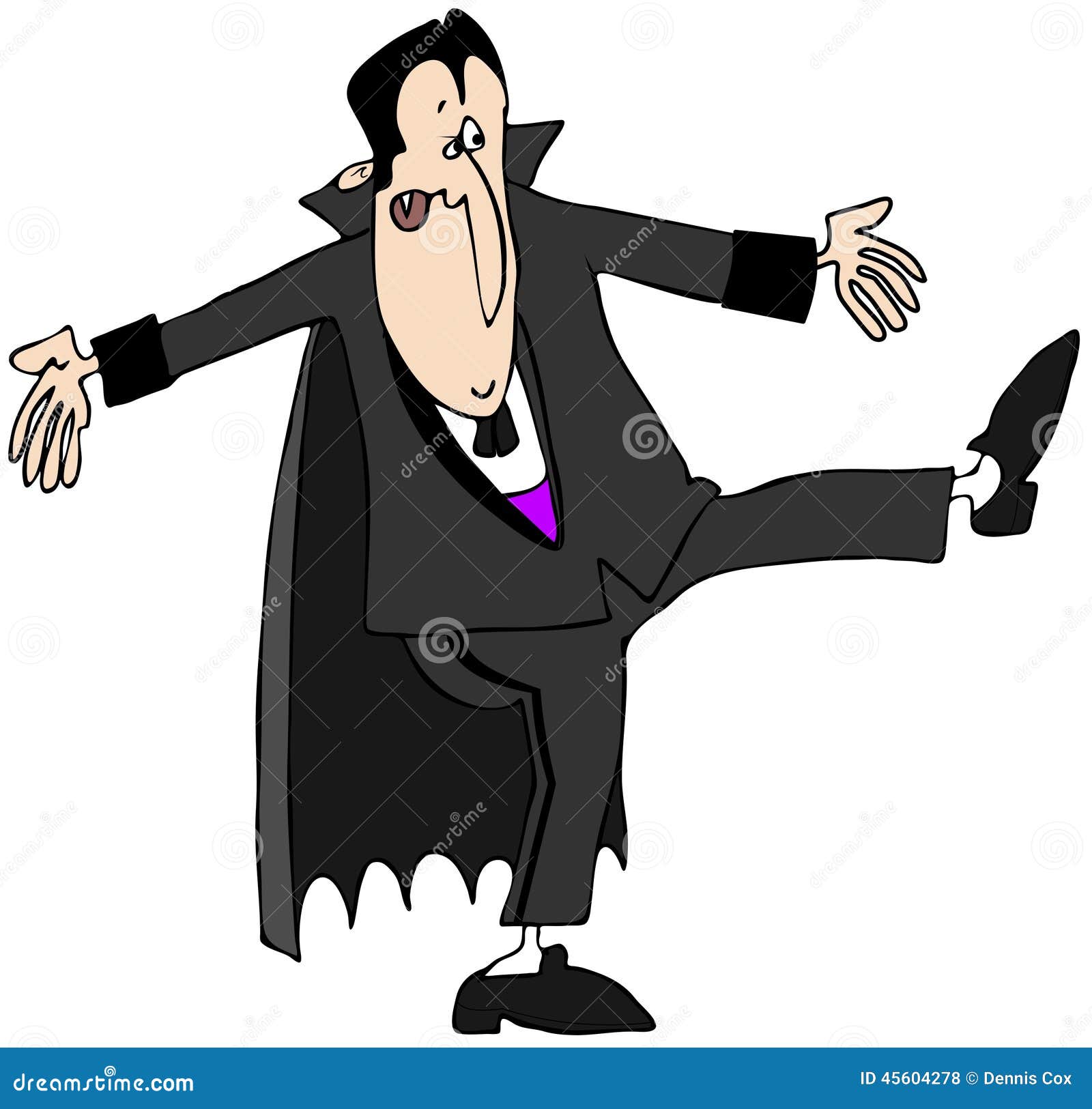 Vampire dance stock illustration. Illustration of dance - 45604278