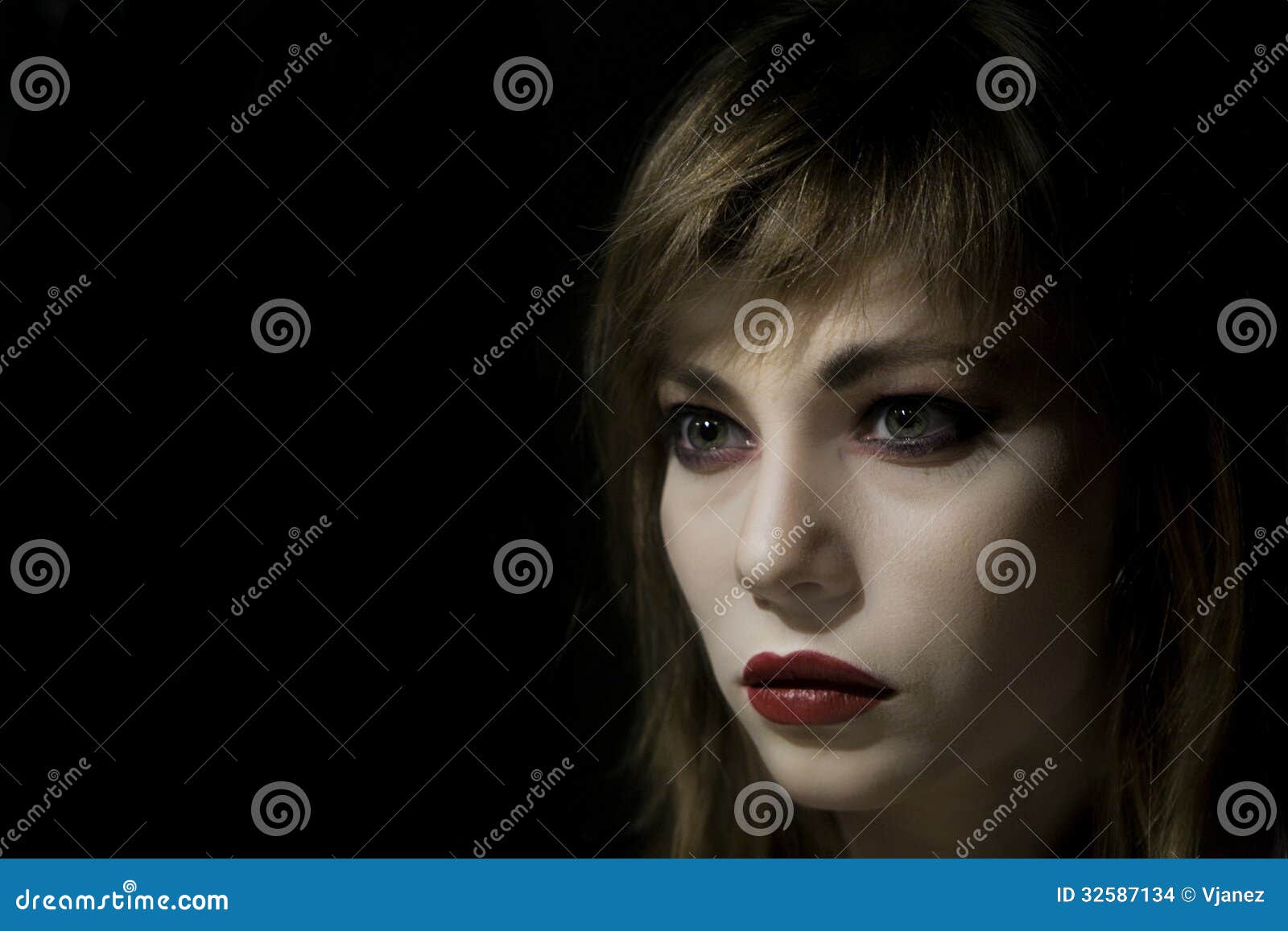 Angry Vampire With Red Cape Showing His Scary Teeth Stock Image ...