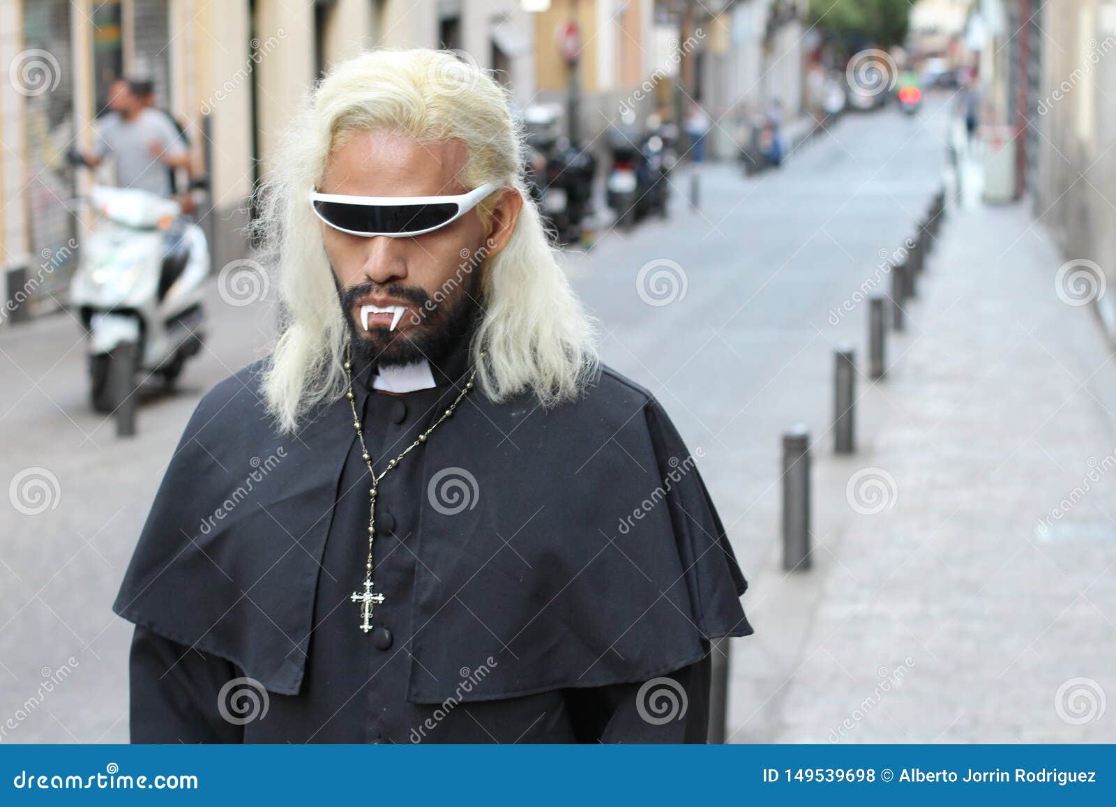 Walking Vampire Portrait Royalty-Free Stock Photography | CartoonDealer ...