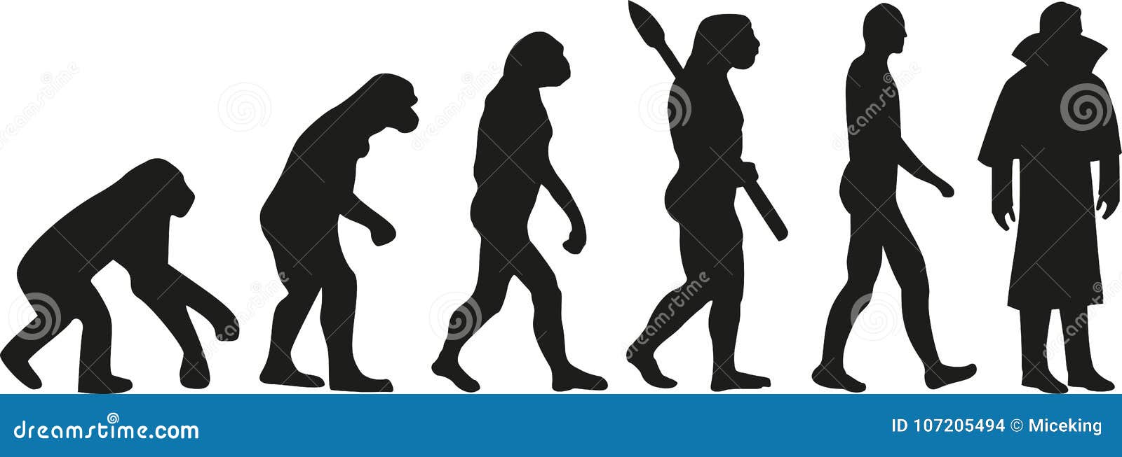 Vampire evolution vector stock vector. Illustration of evil - 107205494