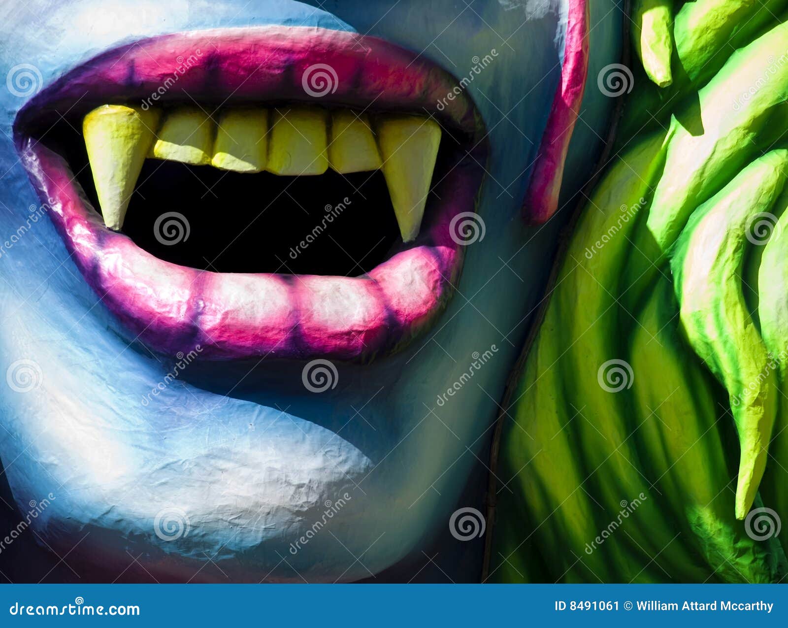 Male Vampire Fangs Drawing