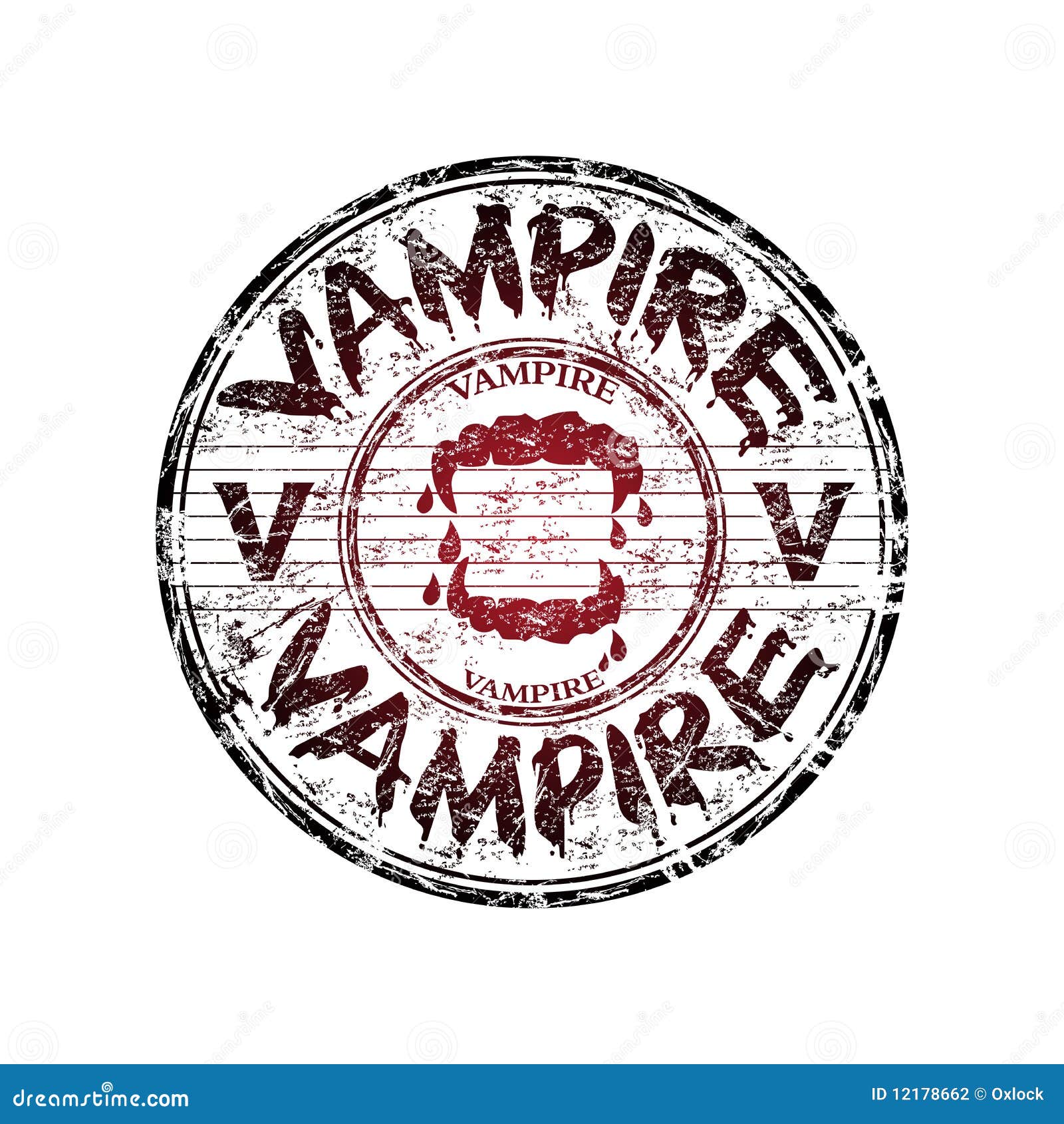 Vampire Grunge Rubber Stamp Stock Vector - Illustration of fantastic ...