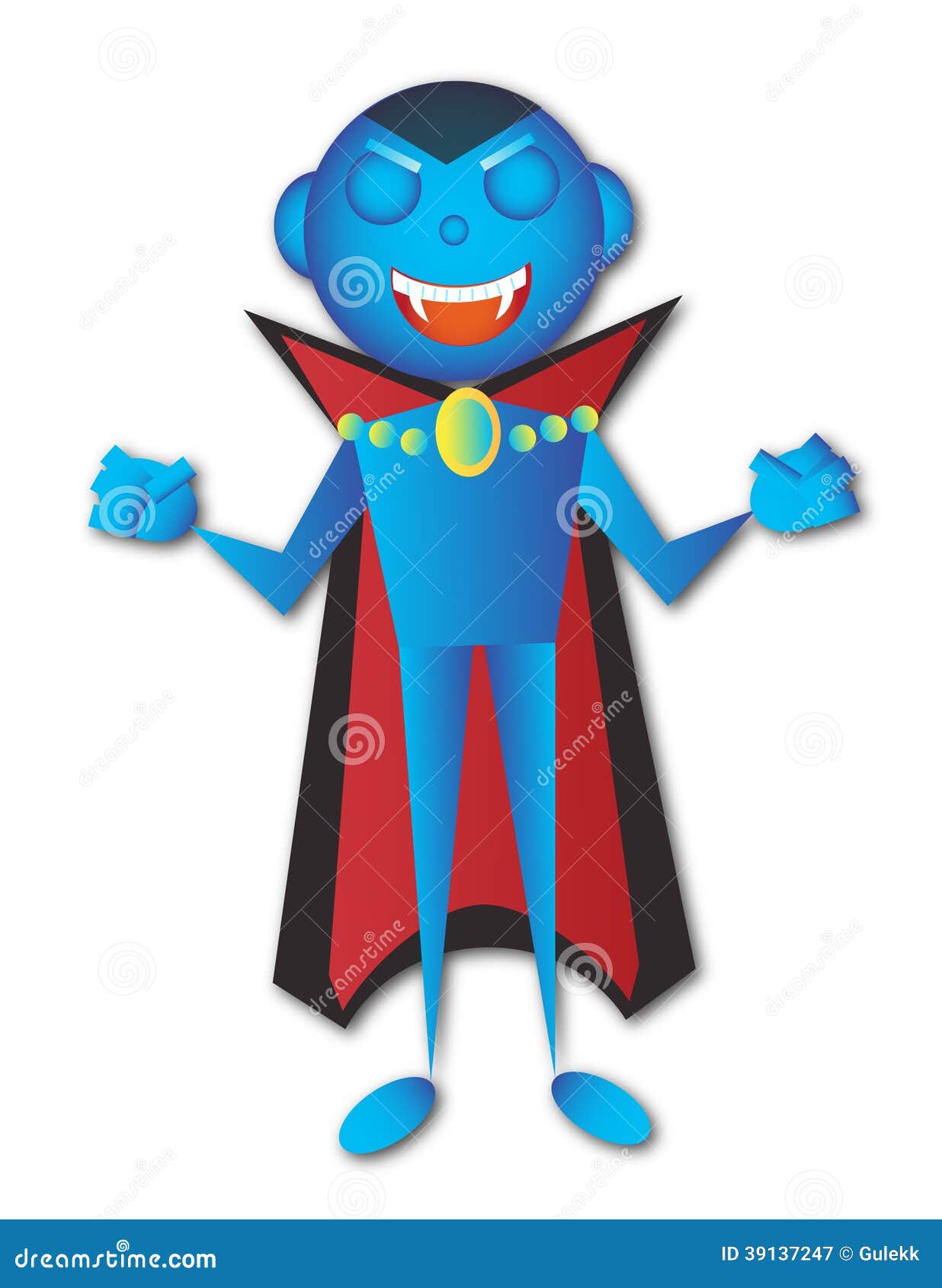 Vampire stock illustration. Illustration of evil, sharp - 39137247