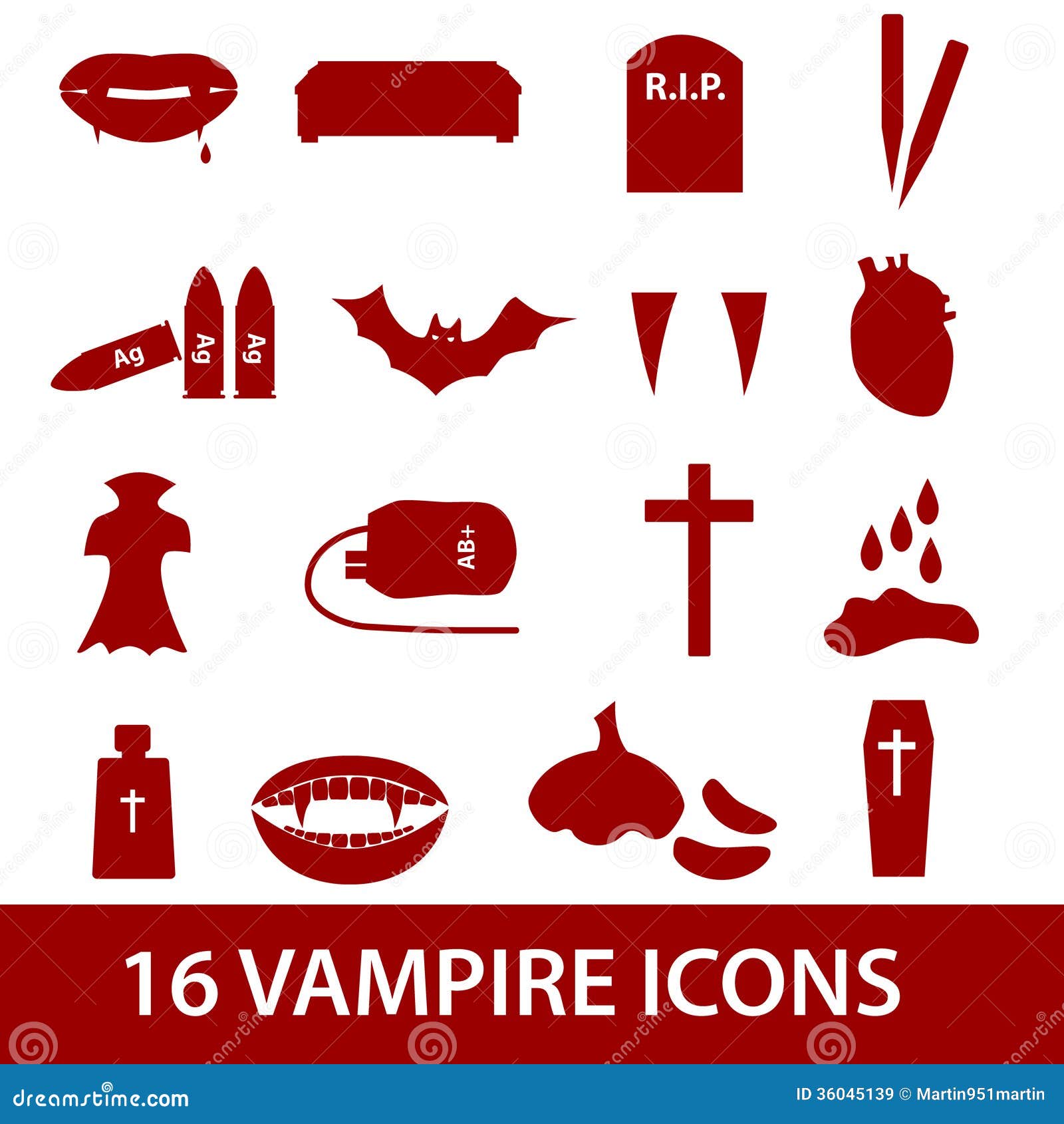 Vampire Icon Vector Sign And Symbol Isolated On White Background ...