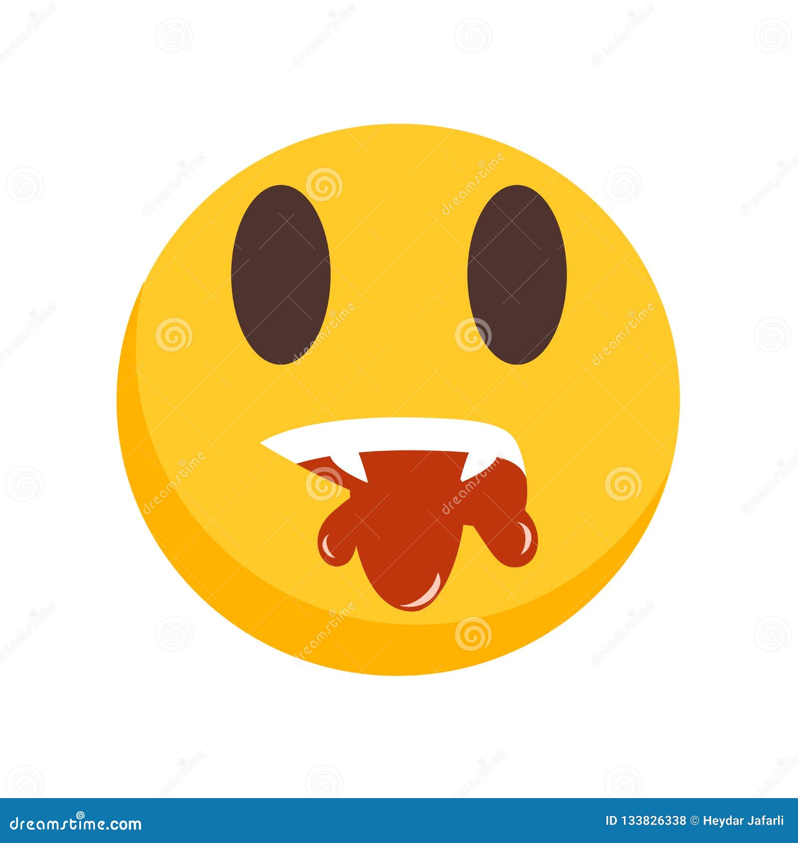 Vampire Icon Vector Isolated on White Background, Vampire Sign Stock ...