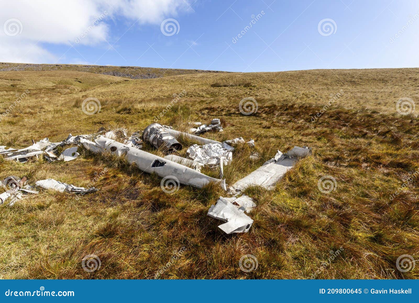 Vampire Jet Crash Site editorial image. Image of metal - 209800645