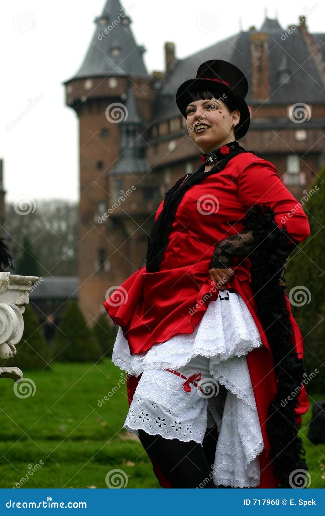 Vampire lady stock photo. Image of halloween, larp, costumed - 717960