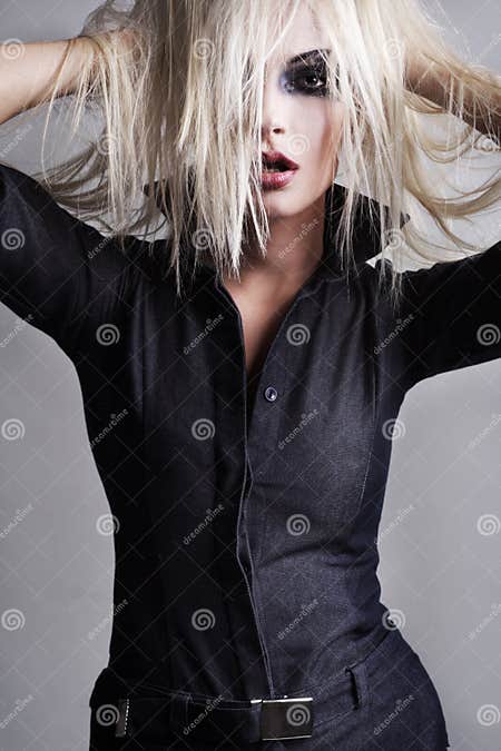 Vampire look stock image. Image of horror, attractive - 9825349